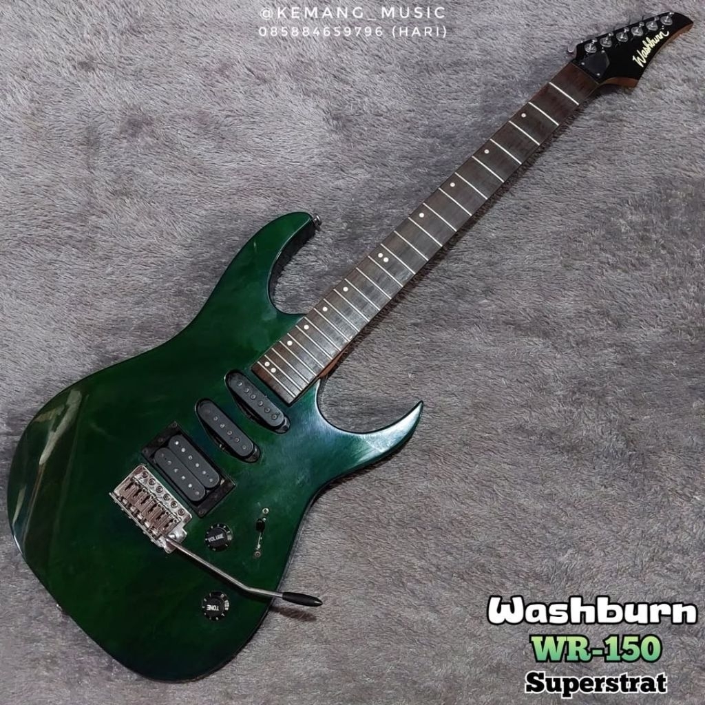 Jual gitar bekas washburn wr150 superstrat | Shopee Indonesia
