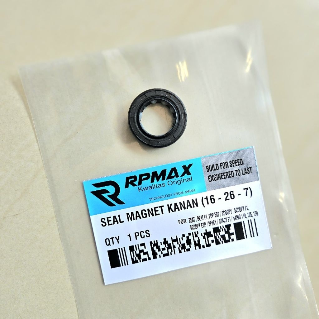 Jual (RPMAX) SEAL MAGNET KANAN BEAT (16-26-7) BEAT F1-BEAT POP ESP ...