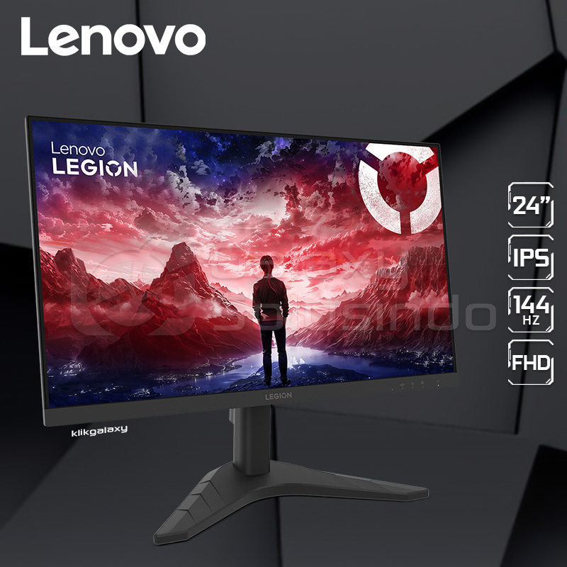 Jual LENOVO Legion R24s 24 Inch FHD IPS 1 ms 144Hz 1ms Gaming Monitor ...