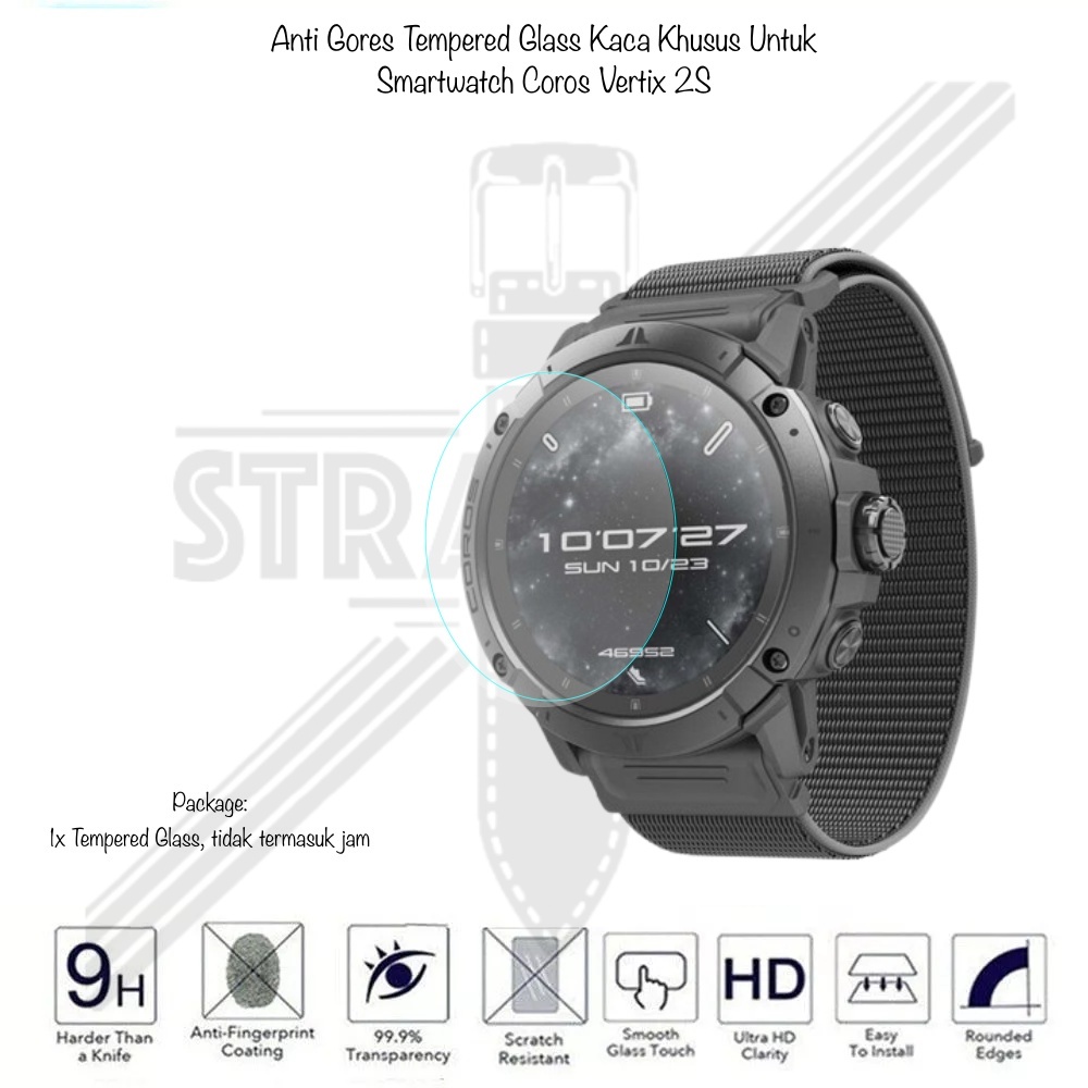 Jual Tempered Glass Coros Vertix 2S - Anti Gores Kaca Pelindung Layar ...