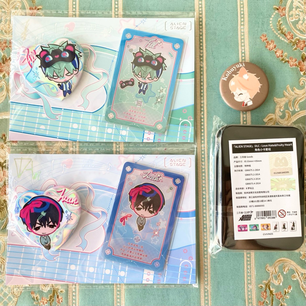 Jual OFFICIAL Alien Stage Fruity Heart licensed vivinos q-meng alnst ...