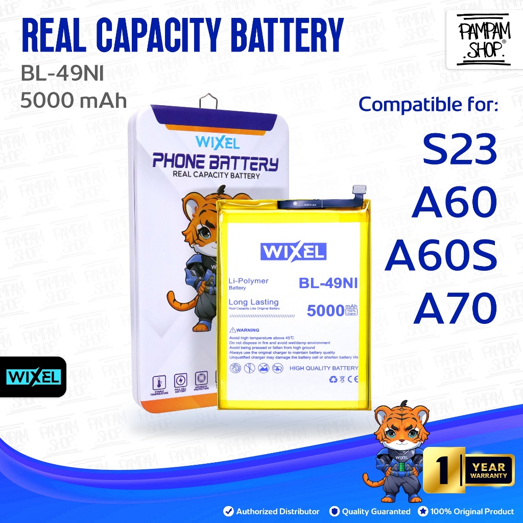 Jual WIXEL Baterai BL-49NI BL49NI Itel S23 / A60 / A60S / A70 Real ...