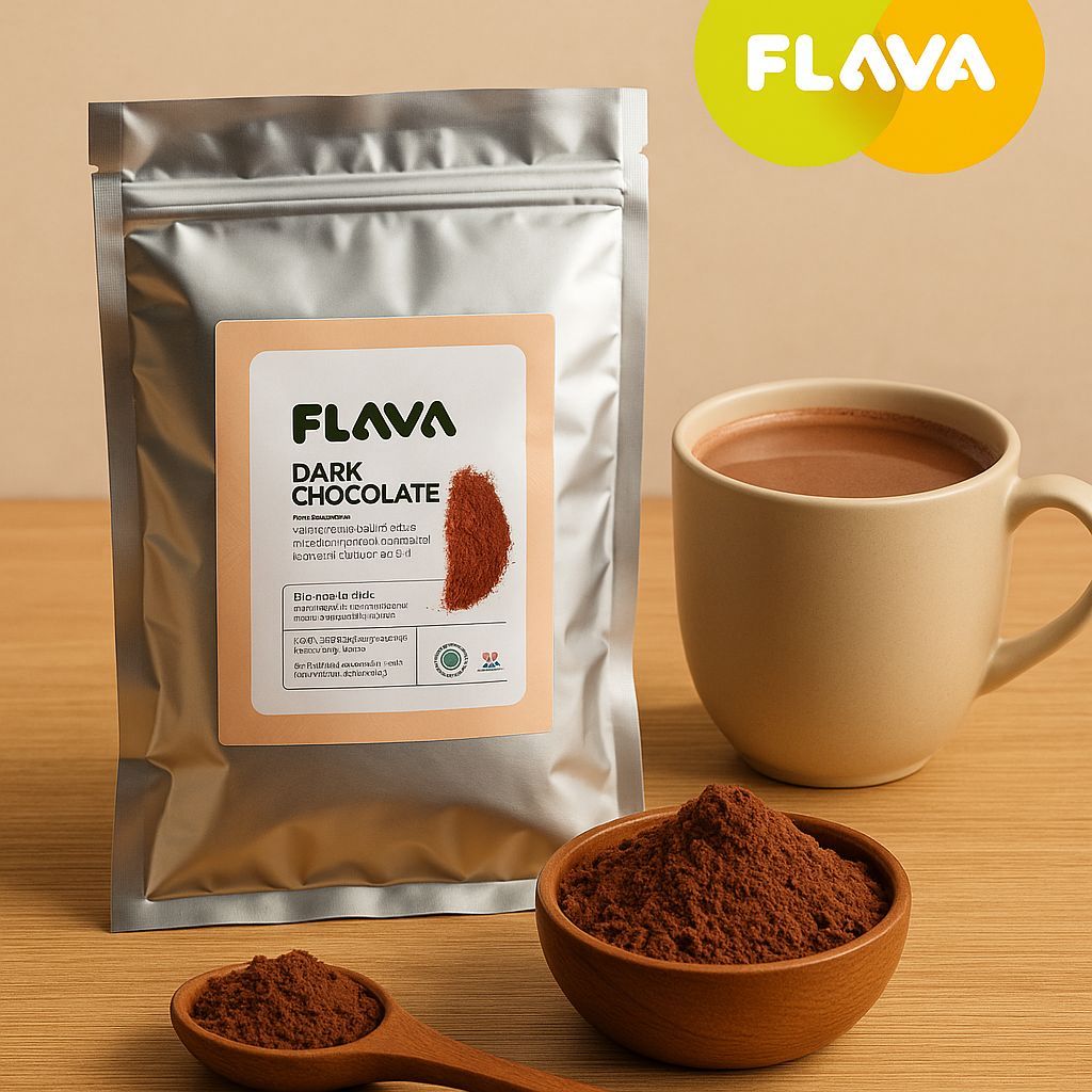 Jual Flava Dark Chocolate/ premix powder/bubuk dark coklat premium ...