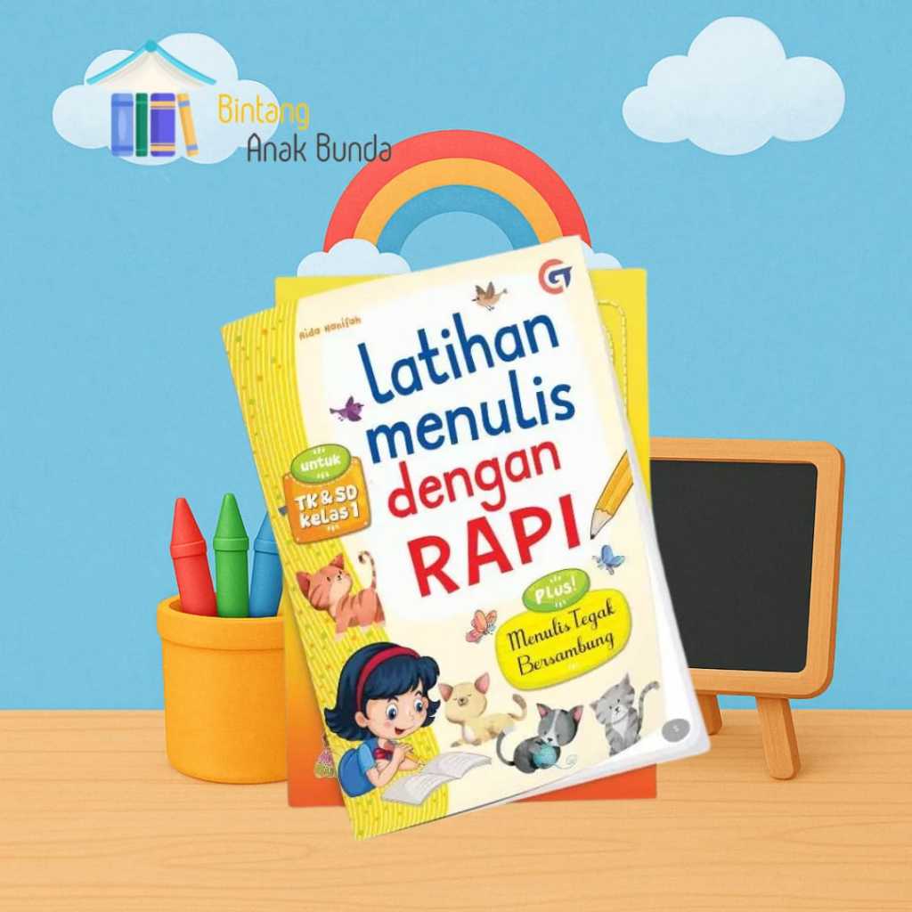 Jual Buku Belajar Menulis - Latihan Menulis Dengan Rapi Untuk TK & SD ...