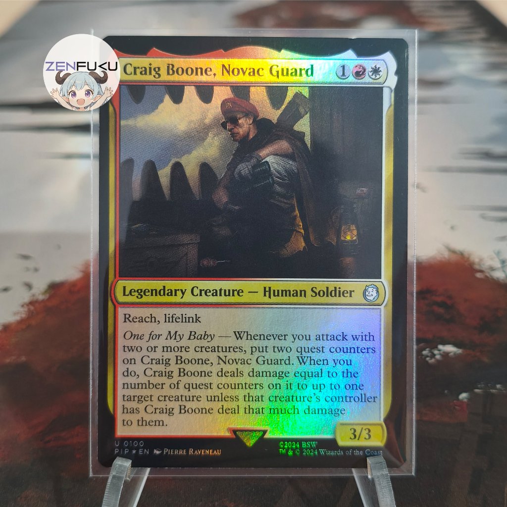 Jual MTG Foil Craig Boone, Novac Guard - Universes Beyond: Fallout PIP ...