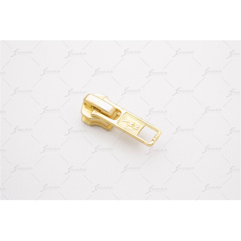 Jual YKK 08 M DA (Automatic Lock Slider) - Besi No. 8 [Satuan] | Shopee ...