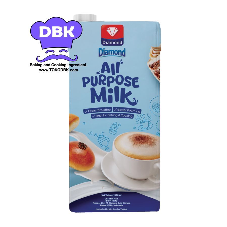 Jual Diamond All purpose milk 1lt susu evaporasi evaporated milk ...