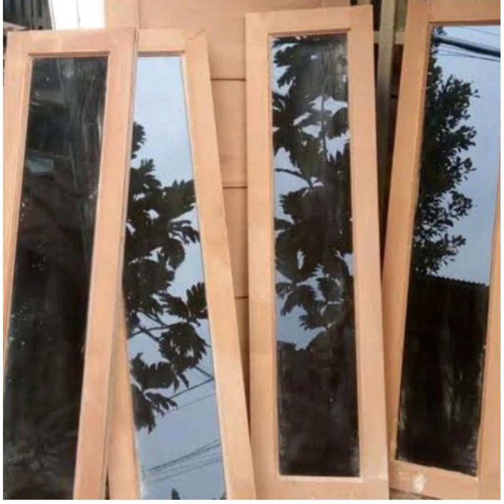 Jual daun cendela ukuran 60x120 kaca hitam | Shopee Indonesia