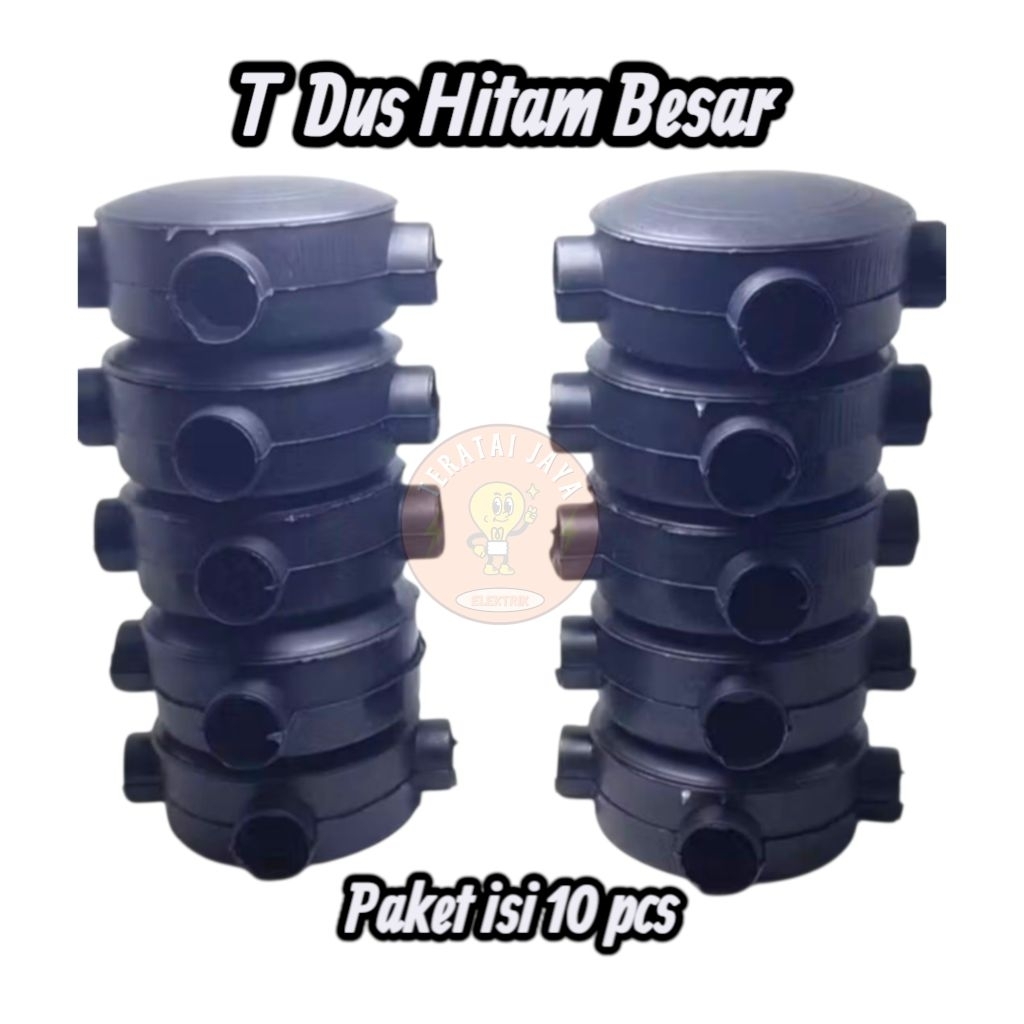 Jual Paket 10 pcs T dus hitam Besar / Bahan tebal / T-DUS UNTUK RUMAH ...