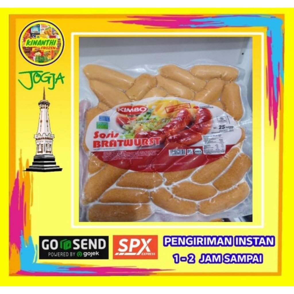 Jual Sosis Kimbo Koktail 450 gr, Jogja frozen | Shopee Indonesia