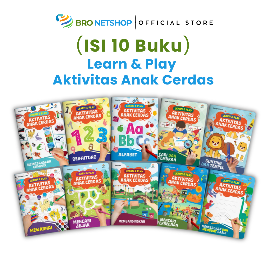 Jual Buku Paket Learn & Play Aktivitas Anak Cerdas Creative Activity ...