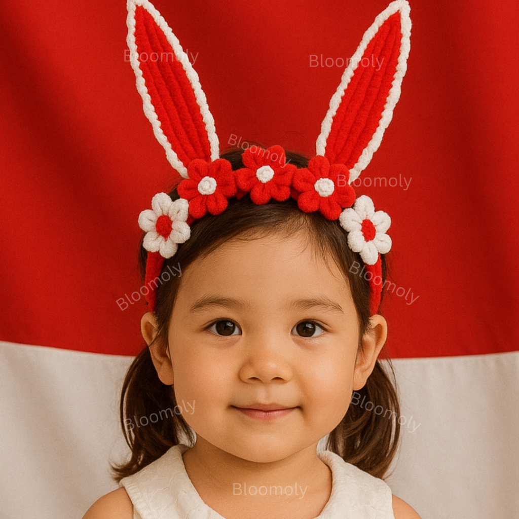Jual Bando Anak Merah Putih 17 Agustus Aksesoris Kostum Lomba Hias ...