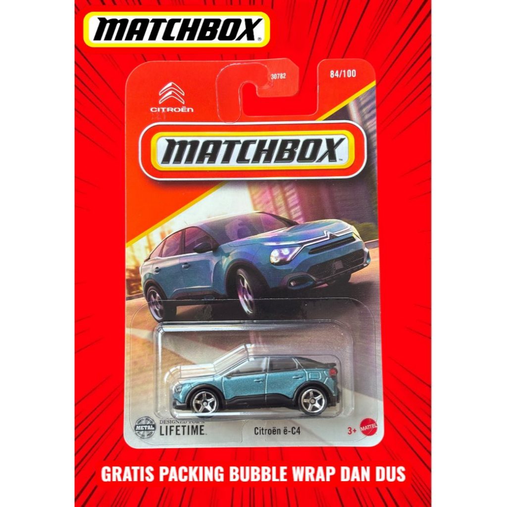 Jual Matchbox Citroen e-C4 Biru 93BA | Shopee Indonesia