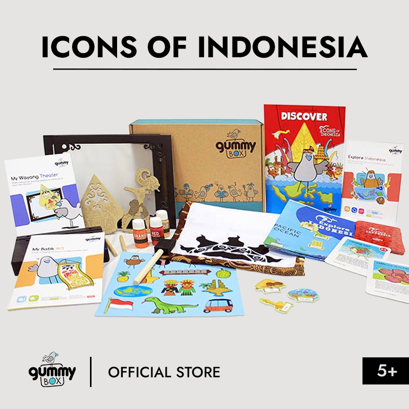 Jual Icons of Indonesia | GummyBox | Mainan Kreatif Anak 5+ Tahun ...