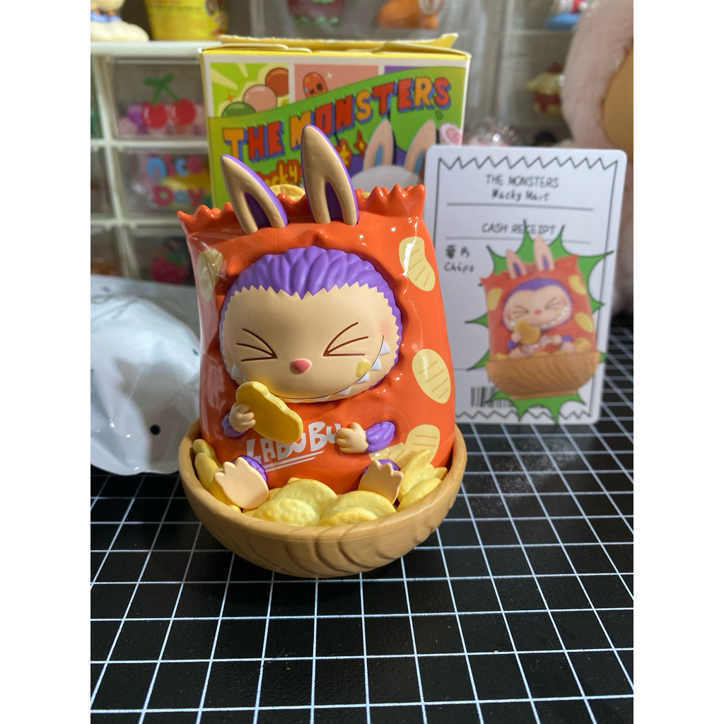 Jual POP MART THE MONSTERS WACKY MART LABUBU - CHIPS | Shopee Indonesia