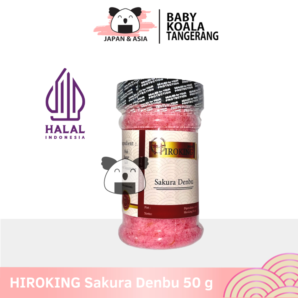 Jual HIROKING Sakura Denbu 50 g Halal │ Abon Ikan Pink Sakura untuk ...