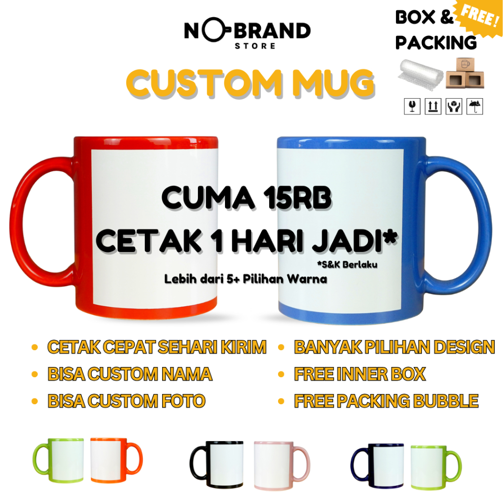 Jual Mug Jendela Plus Cetak Sublim Press Digital Mug Souvenir Mug ...