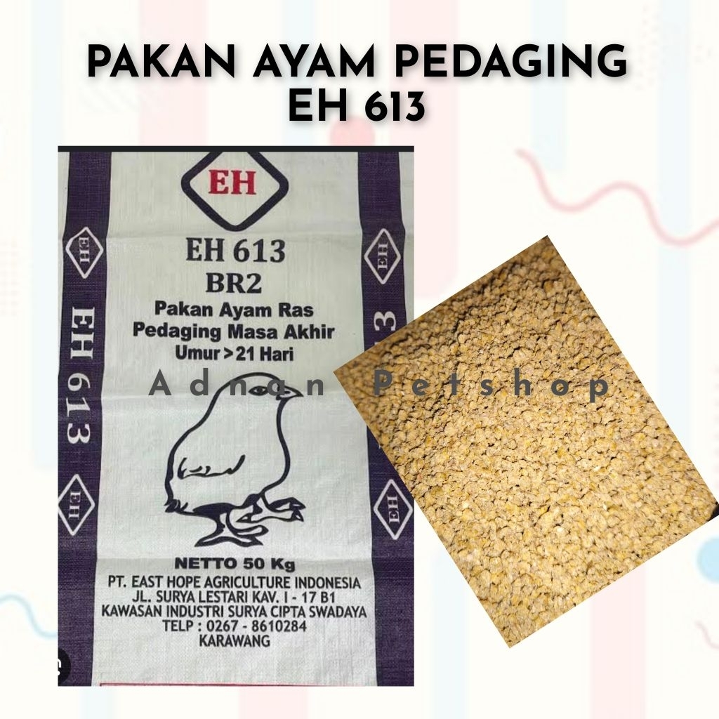 Jual PUR AYAM / PAKAN AYAM PEDAGING EH 613 BR2 TERMURAH | Shopee Indonesia