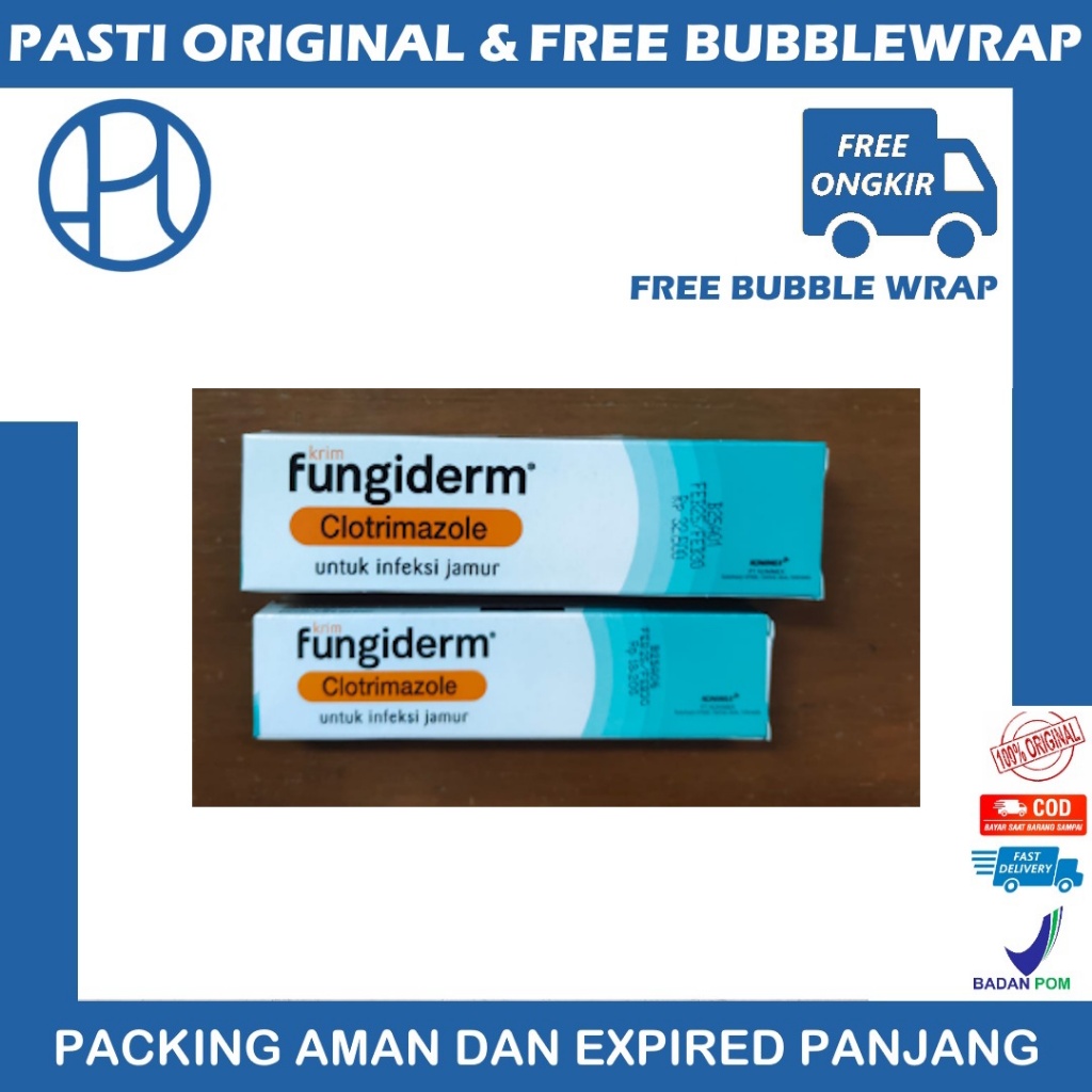 Jual KRIM FUNGIDERM 5 GR MEMBANTU MENGURANGI GATAL PANU KADAS KURAP ...