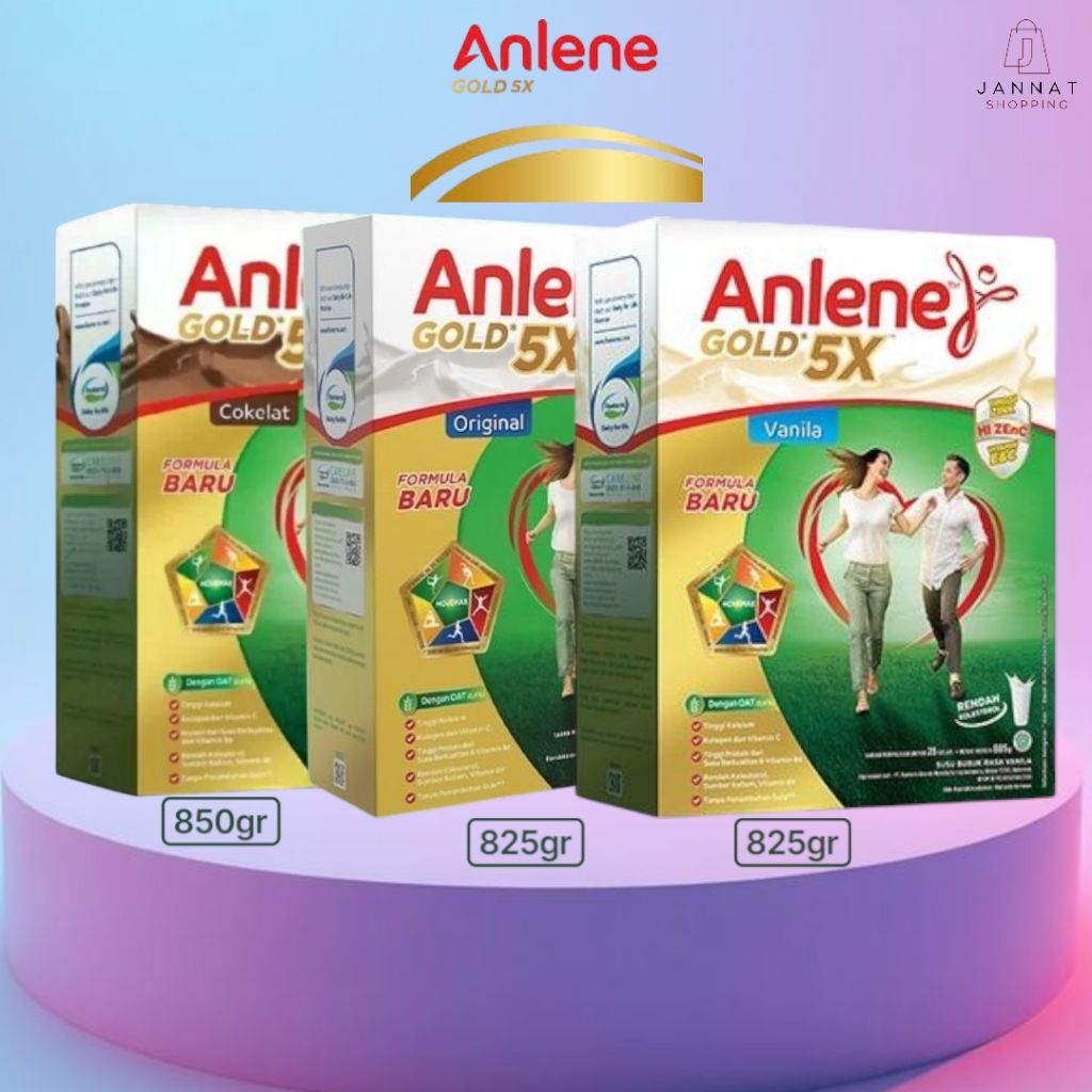 Jual Anlene Box Gold 570gr & 850gr Original&Vanila/Coklat 850gr EXP DES ...