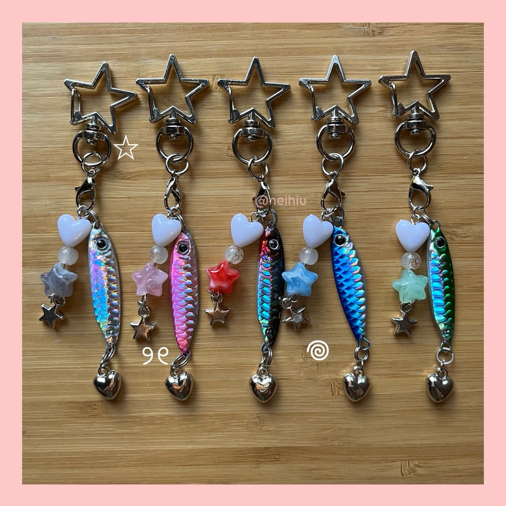 Jual Gantungan Kunci Ikan Kecil - Fish Keychain - Fish Charm Ikan ...