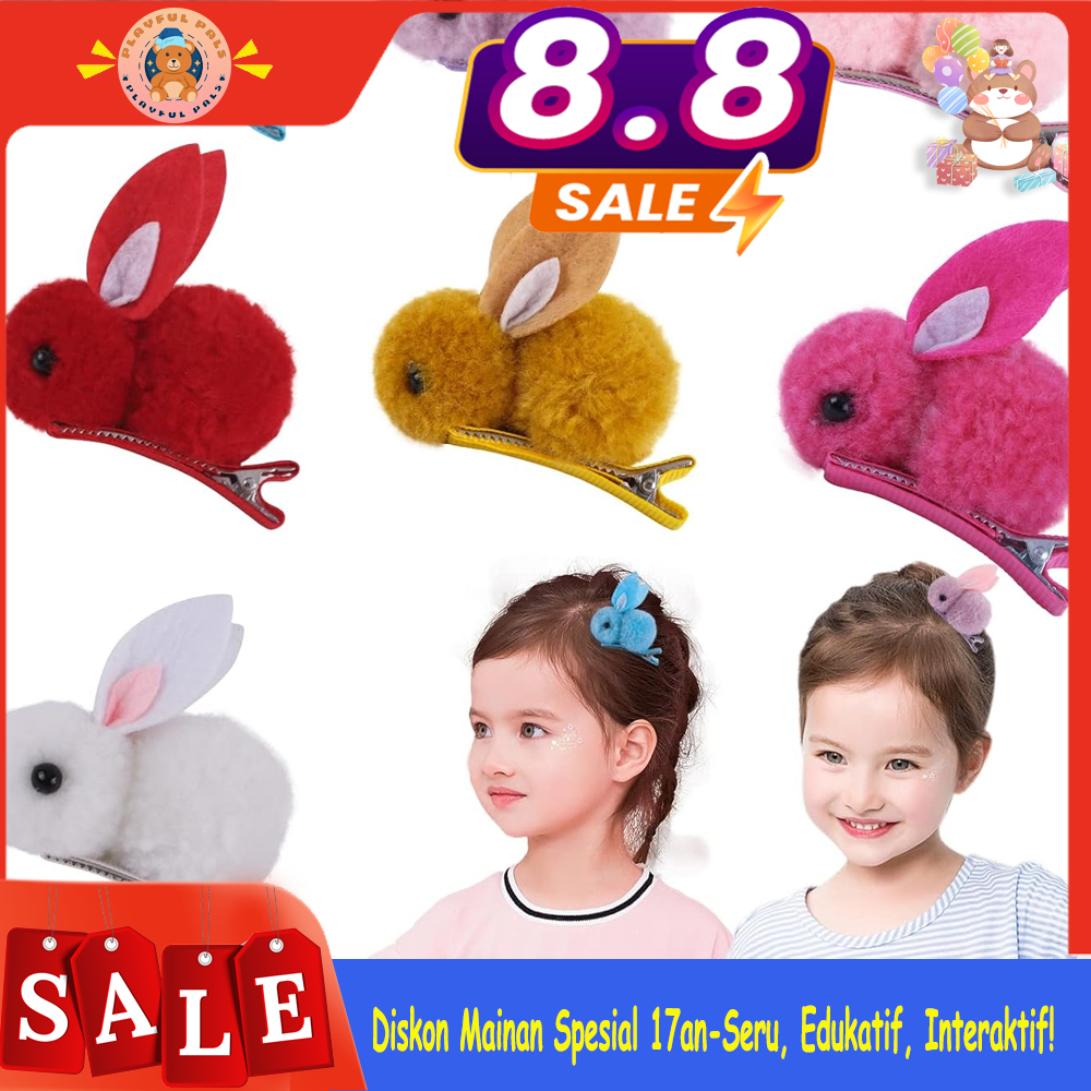 Jual AKSESORIS PENJEPIT RAMBUT MODEL KELINCI IMUT / PENJEPIT RAMBUT ...