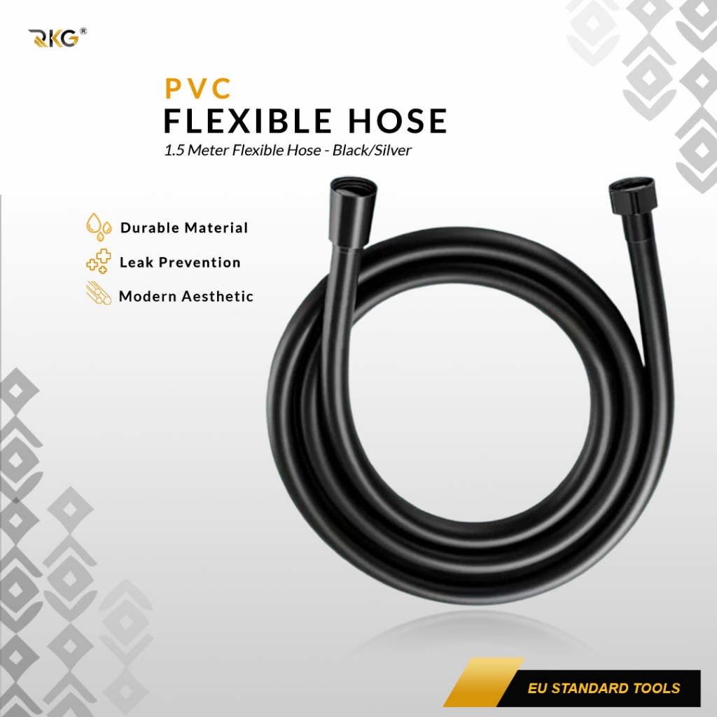Jual Selang Shower Flexible Hose PVC 150 Cm High Pressure Hose | Shopee ...