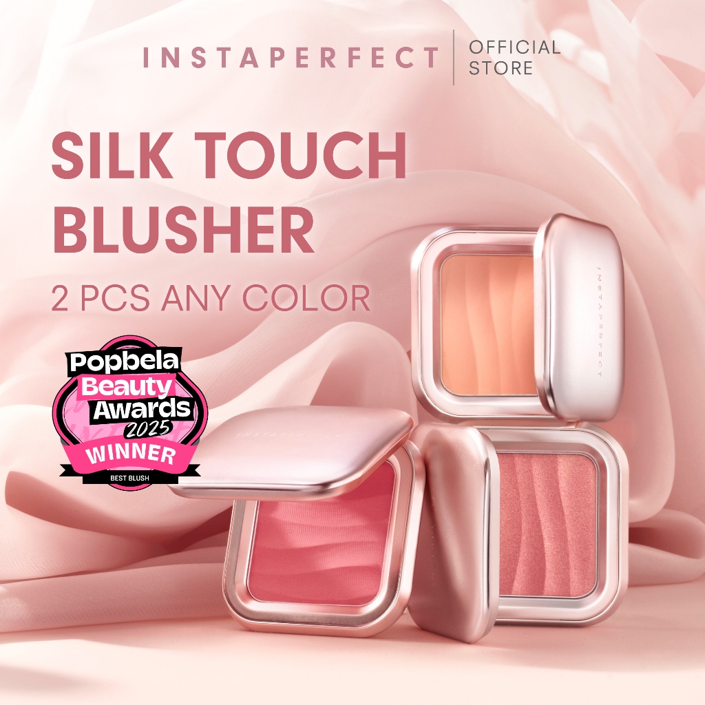 Jual [NEW!] Instaperfect Silk Touch Blusher - 2pcs | Shopee Indonesia