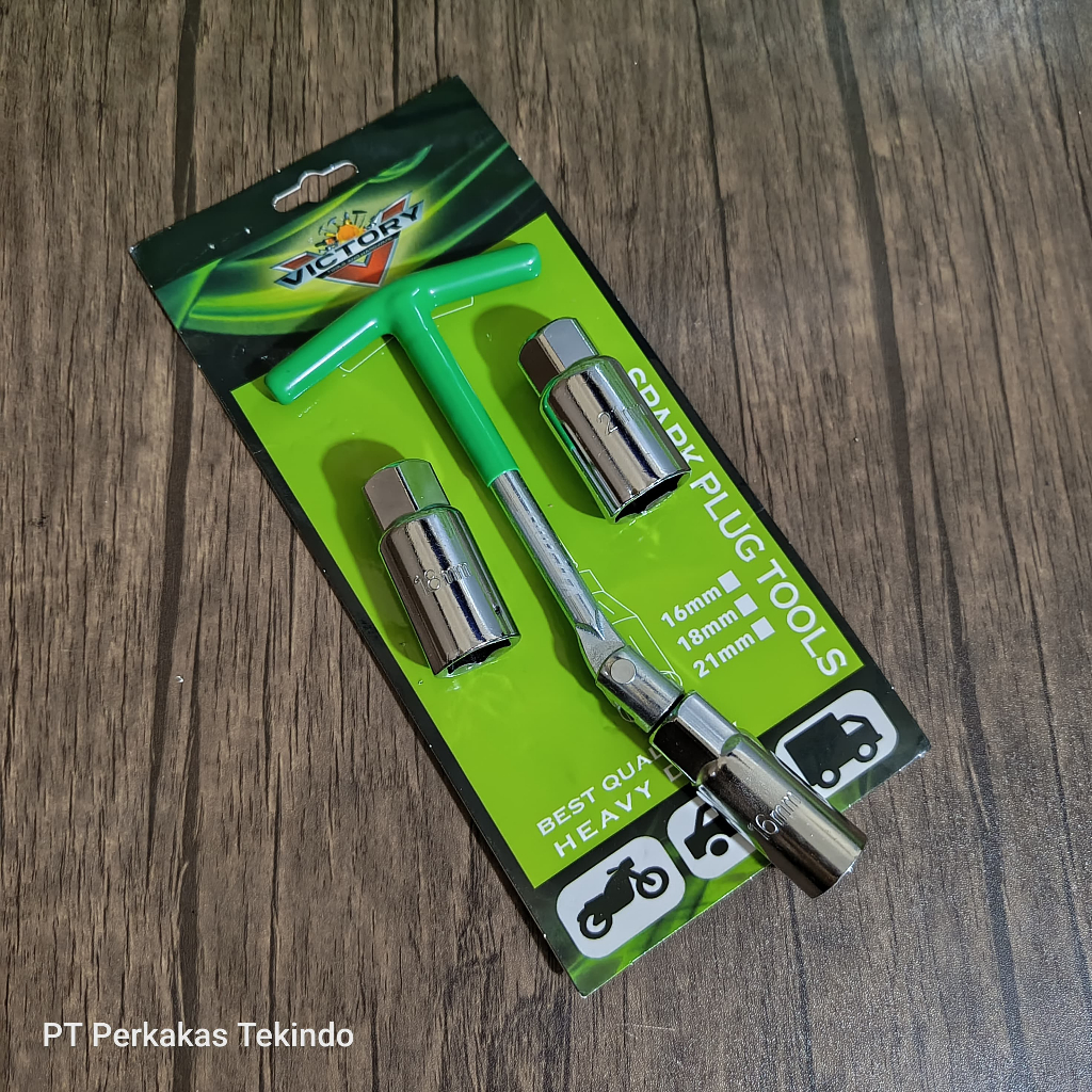 Jual Kunci Busi Gagang Fleksibel Type T Mata Sock Busi 16 - 18 - 21 Mm ...