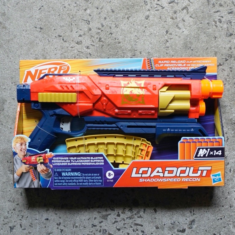Jual Nerf Loadout SHADOWSPEED RECON Blaster Modulus Modular N Series ...