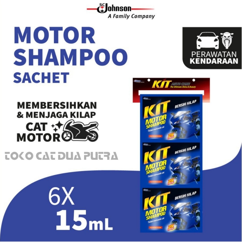 Jual Kit Motor Shampoo Sachet 15ml / Auto Care | Shopee Indonesia