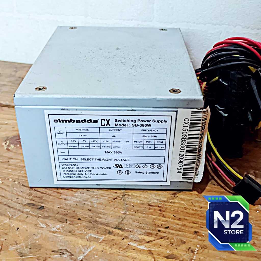 Jual Power Supply Simbadda SB-380W – Stabil & Aman untuk Komputer Rakitan | Shopee Indonesia