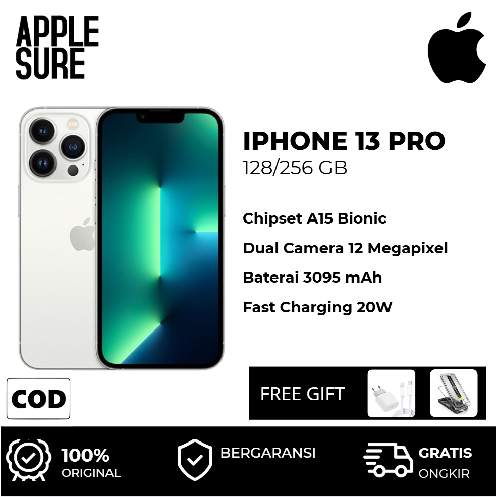 Jual Apple iPhone 13 PRO 128GB 256GB FULLSET SECOND HAND INTERNASIONAL ORI BERGARANSI | Shopee ...