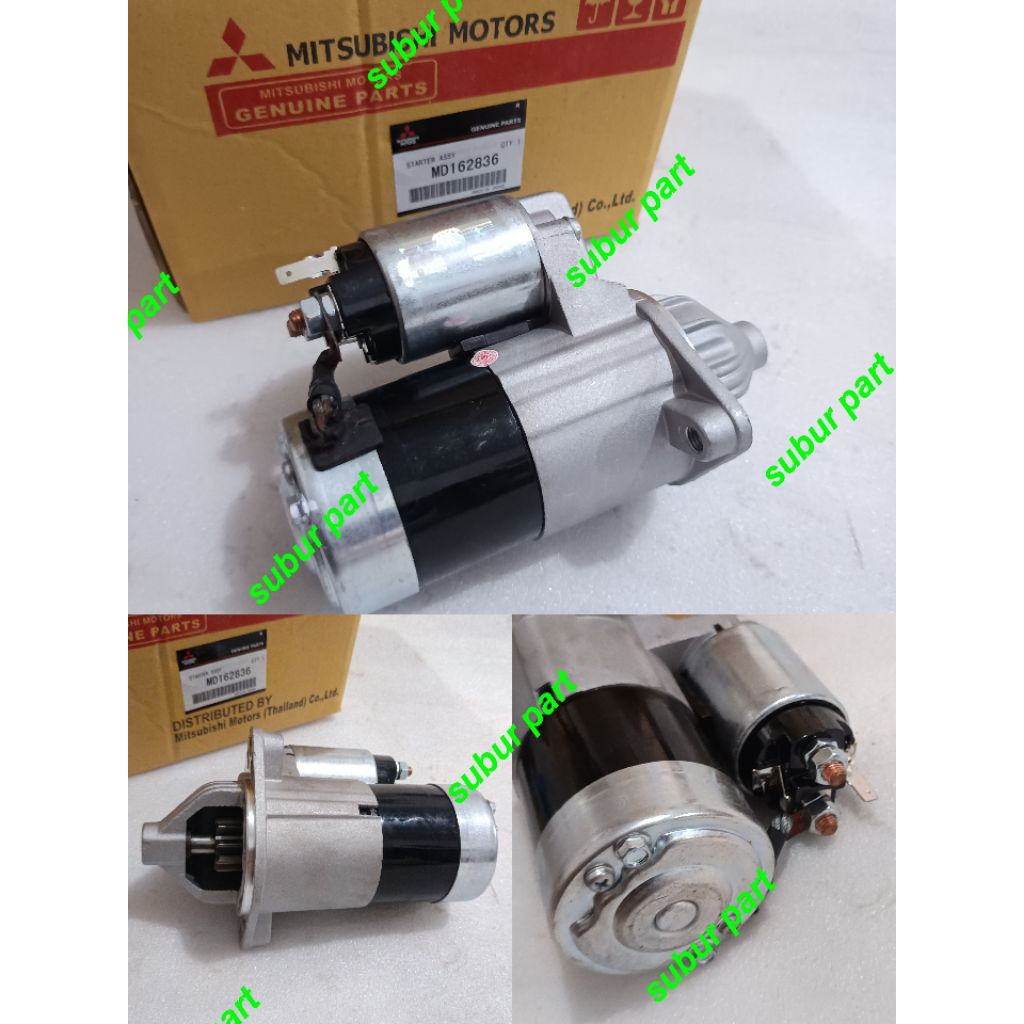 Jual Starter assy dinamo starter big body 9T mitsubisbi T120ss MD162836 ...