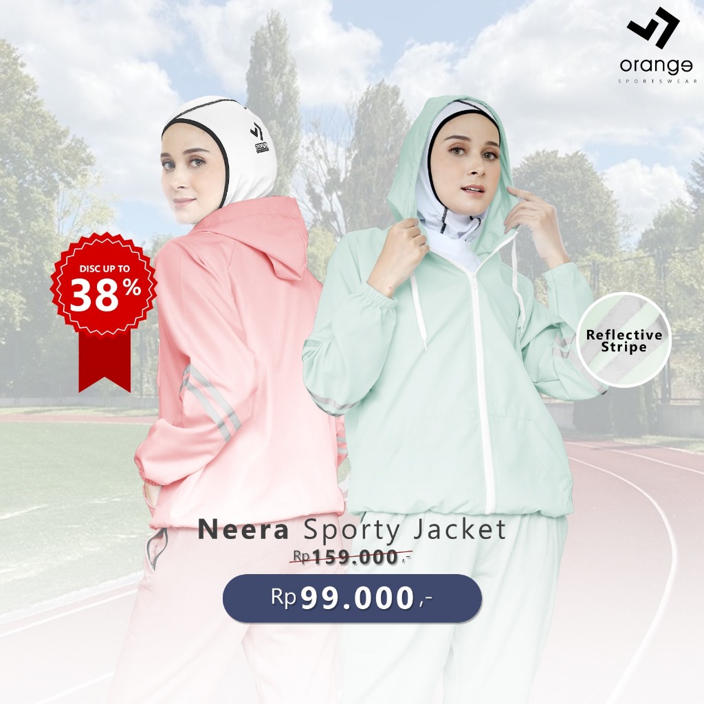Jual Jacket Olahraga Running Gym Fitness Wanita Neera Sporty | Shopee ...