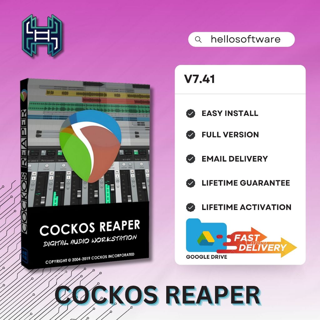 Jual COCKOS REAPER v7.41 Full Version (Versi Terbaru) | Shopee Indonesia