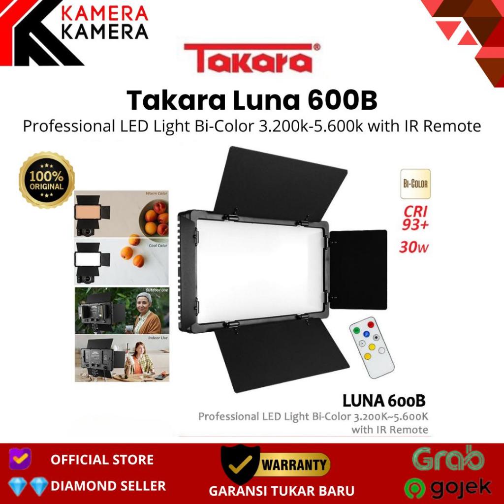 Jual Takara LUNA 600B Bi-Color 3200K-5600K Video Studio LED Light | Shopee Indonesia