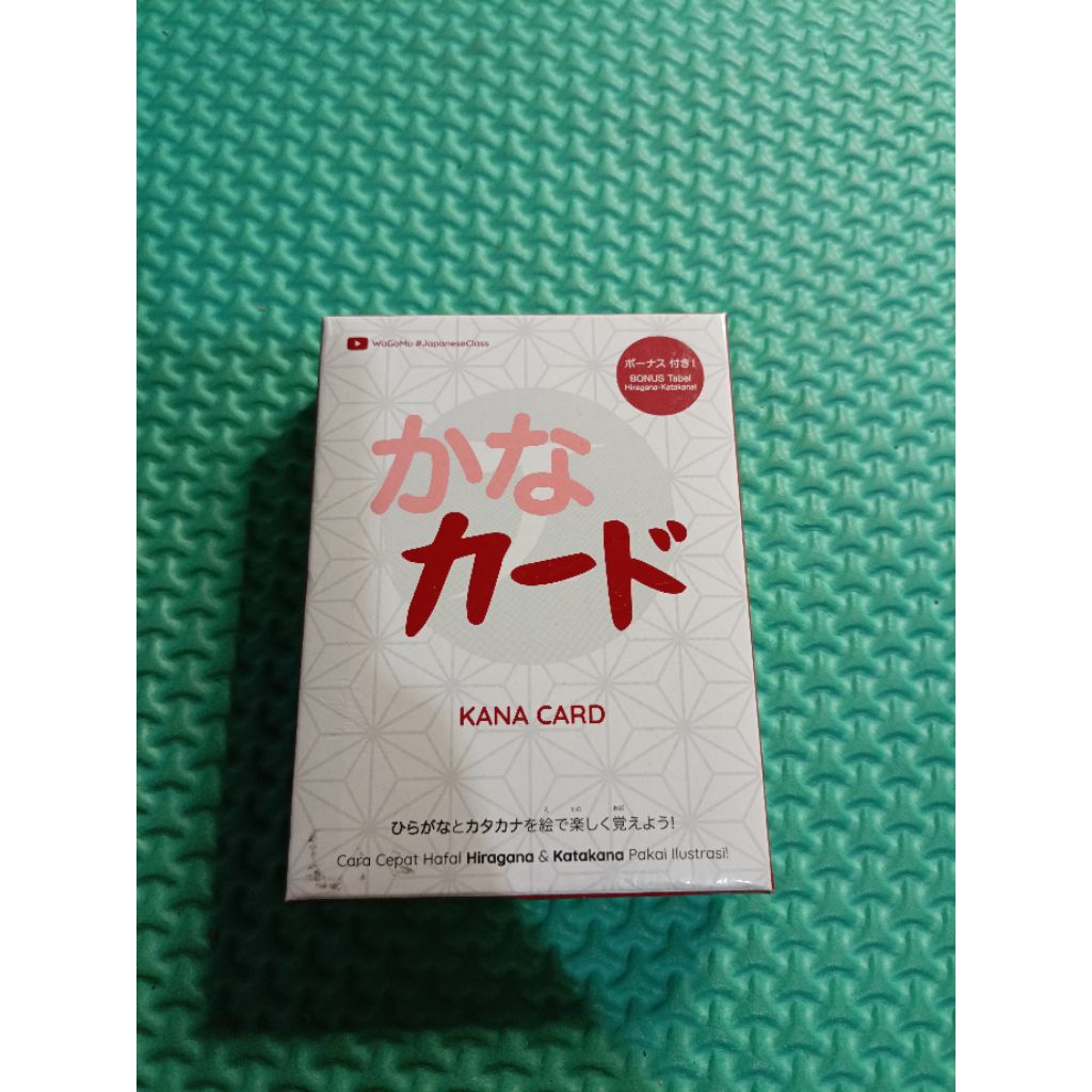 Jual KANA CARD ORIGINAL HIRAGANA KATANA ASLI KARTU BELAJAR HURUF BAHASA ...