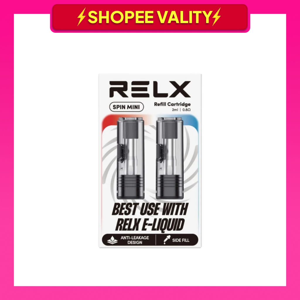 Jual RELX SPIN MINI 0.8OHM CATRIDGE REPLACEMENT 100% ORIGINAL | Shopee ...