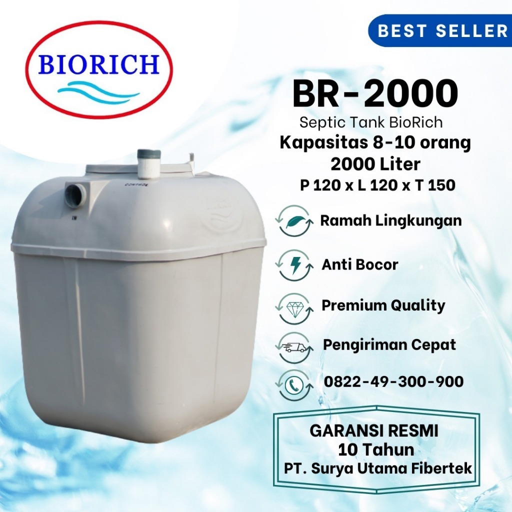 Jual Septic Tank Bio, Septic Tank BioRich, BioFillter, BioTech, BioTank ...