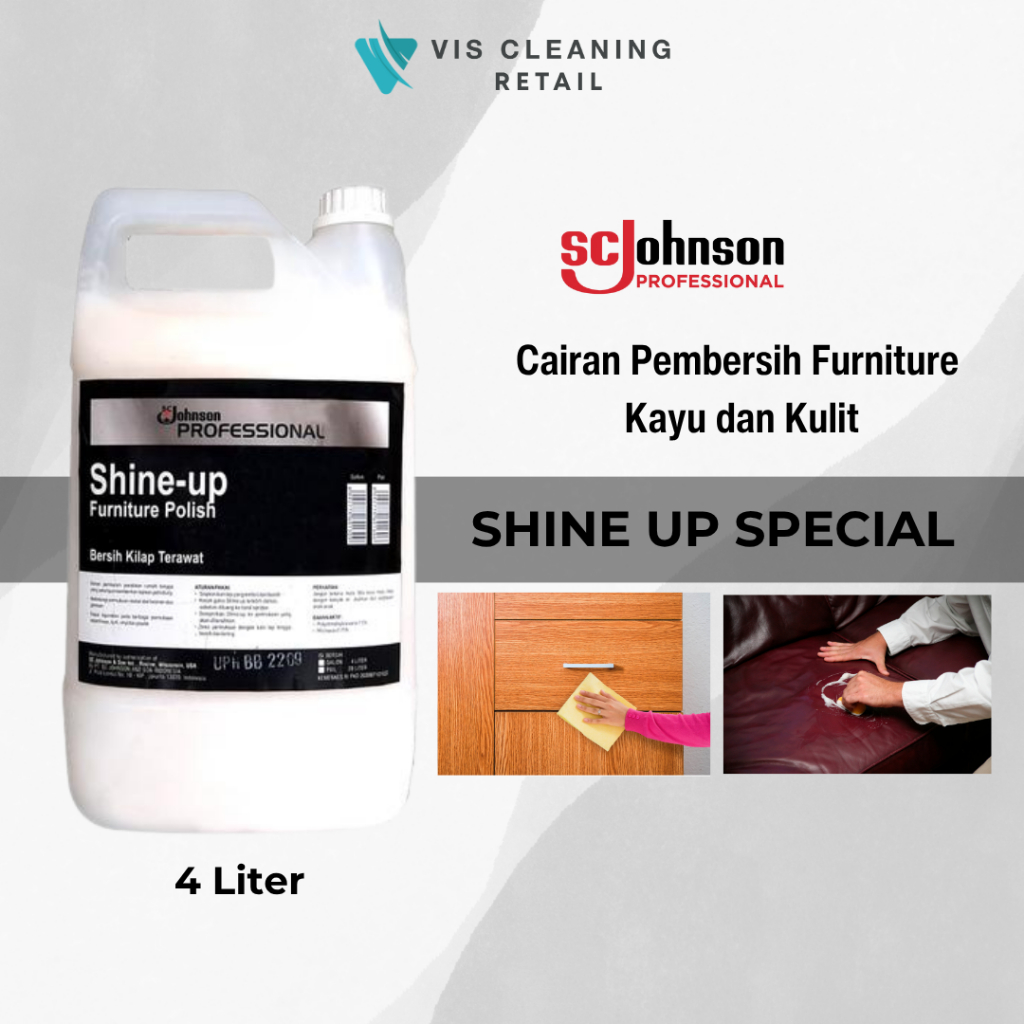 Jual SC Johnson Shine Up Special - Pembersih Furniture Kayu & Kulit ( 4 ...