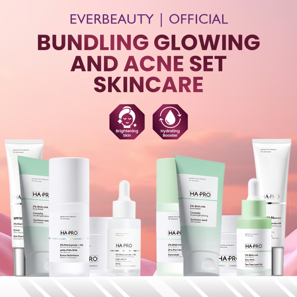 Jual [EVERBEAUTY] HA PRO Bundling 5pcs | Moisturizer Cream 30g ...