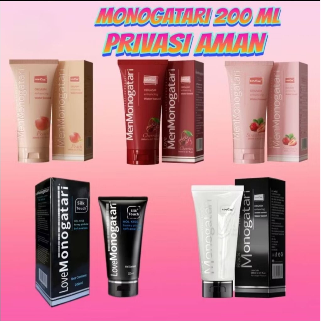 Jual Mahkota - Men Monogatari lubricant gel lovcae love pelumas silk ...