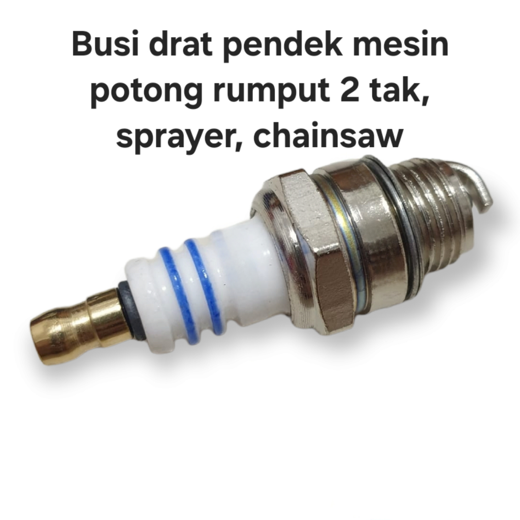 Jual Busi Mesin Potong Rumput Drat Pendek 328 2 Tak Yamakoyo BPM6A ...