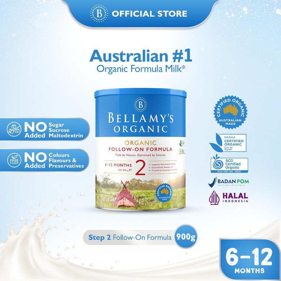 Jual Bellamys Organic Step 2 (6 - 12 Month) with Secure Packaging ...