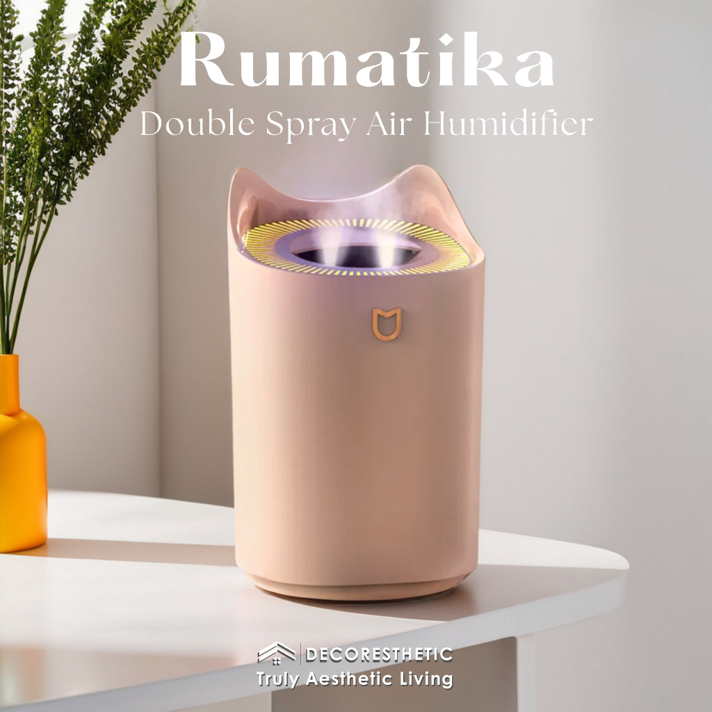 Jual Decoresthetic Rumatika Air Humidifier Kamar Tidur Double Spray ...