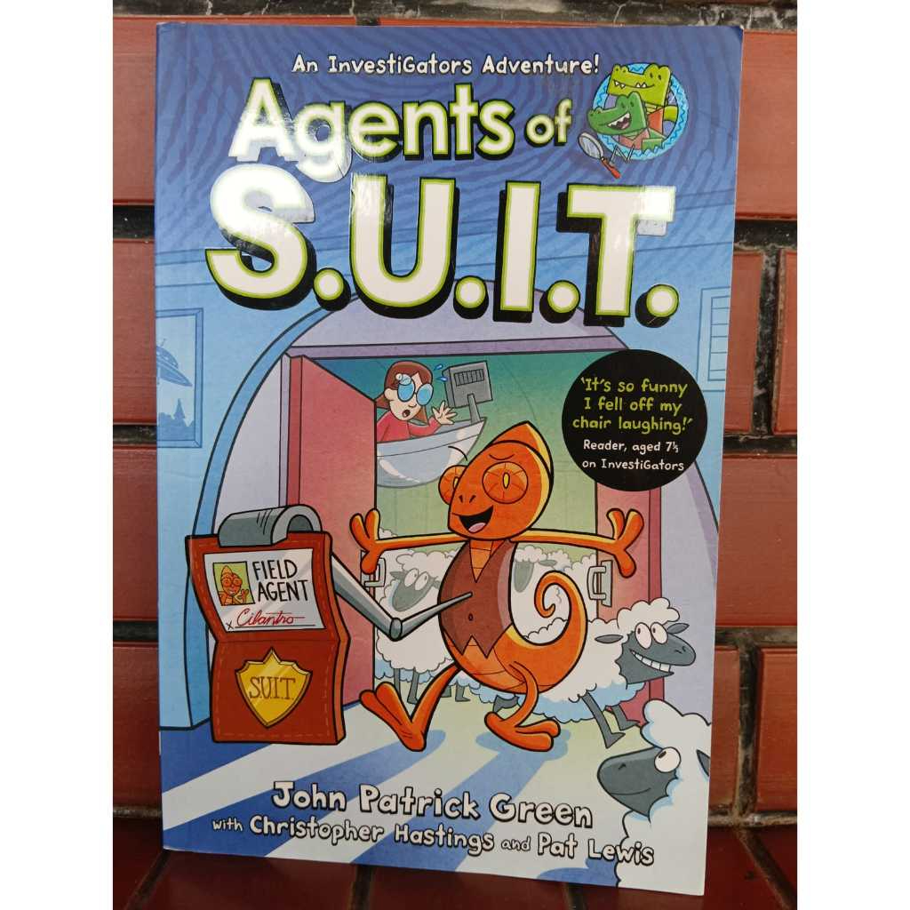 Jual Agents of S.U.I.T. An Investigators Adventure John Patrick Green Buku Anak bahasa Inggris ...