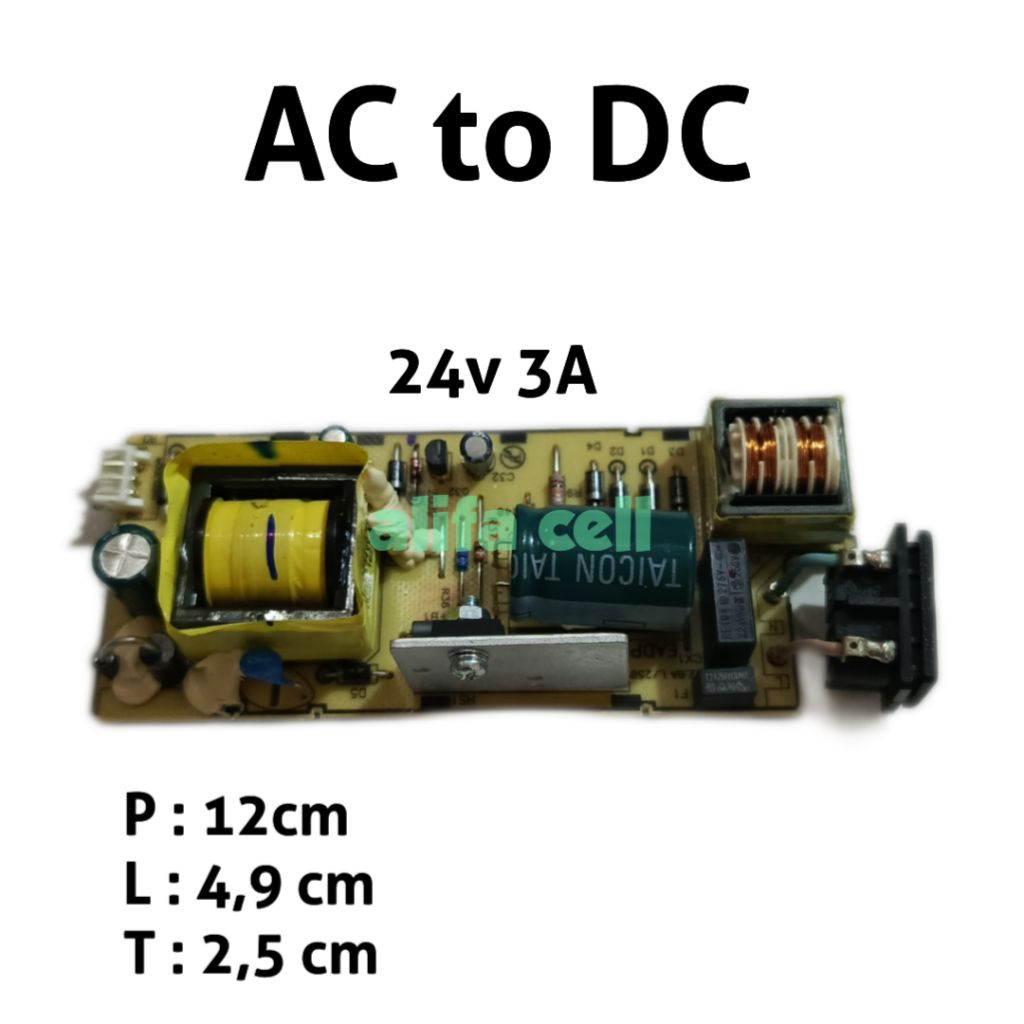 Jual adaptor 24v 3A smps 24v 3A power supply 24v 3A | Shopee Indonesia