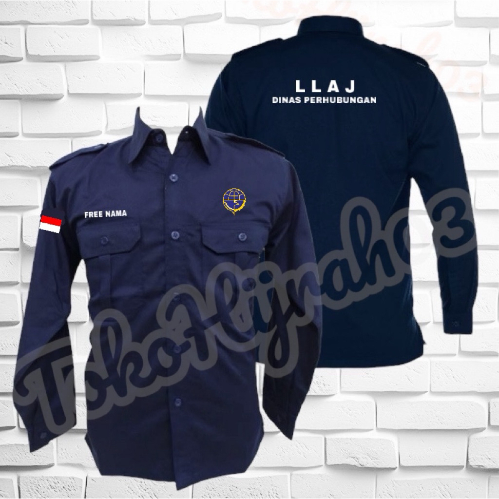 Jual KEMEJA LLAJ DISHUB DINAS PERHUBUNGAN SERAGAM DISHUB LLAJ PDH ...