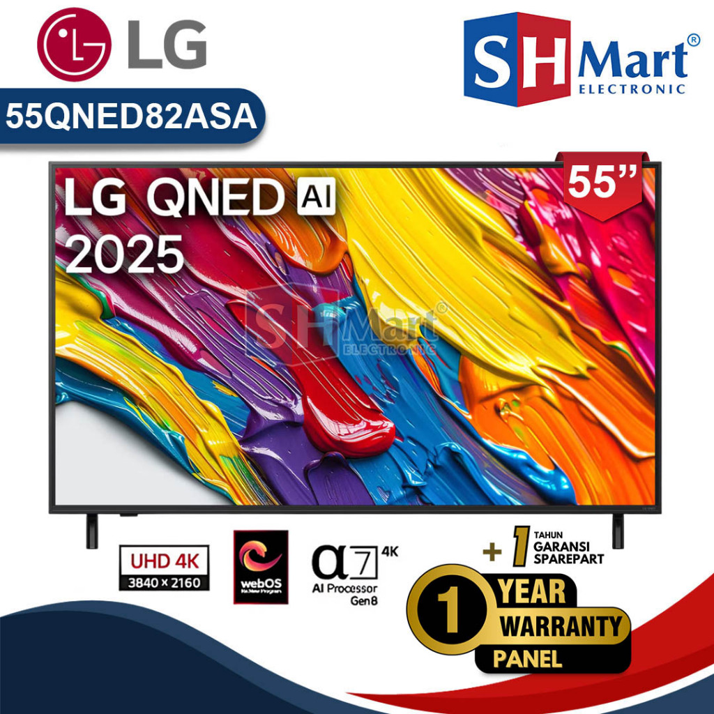 Jual Lg Smart Tv 55 Inch 55QNED82ASA QNED AI UHD 4K Super Upscaling ...